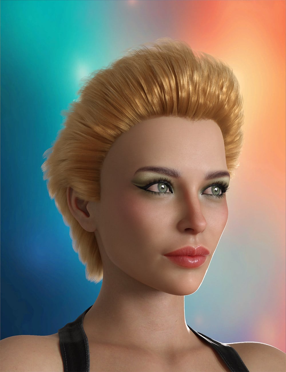Han Hair For Genesis 8 and 9 | Daz 3D
