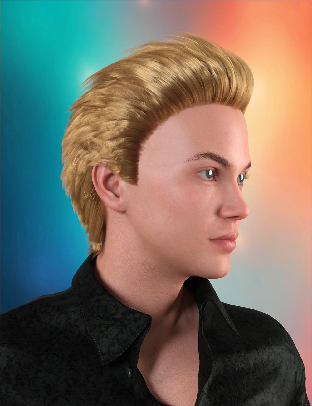 Han Hair For Genesis 8 and 9 | Daz 3D