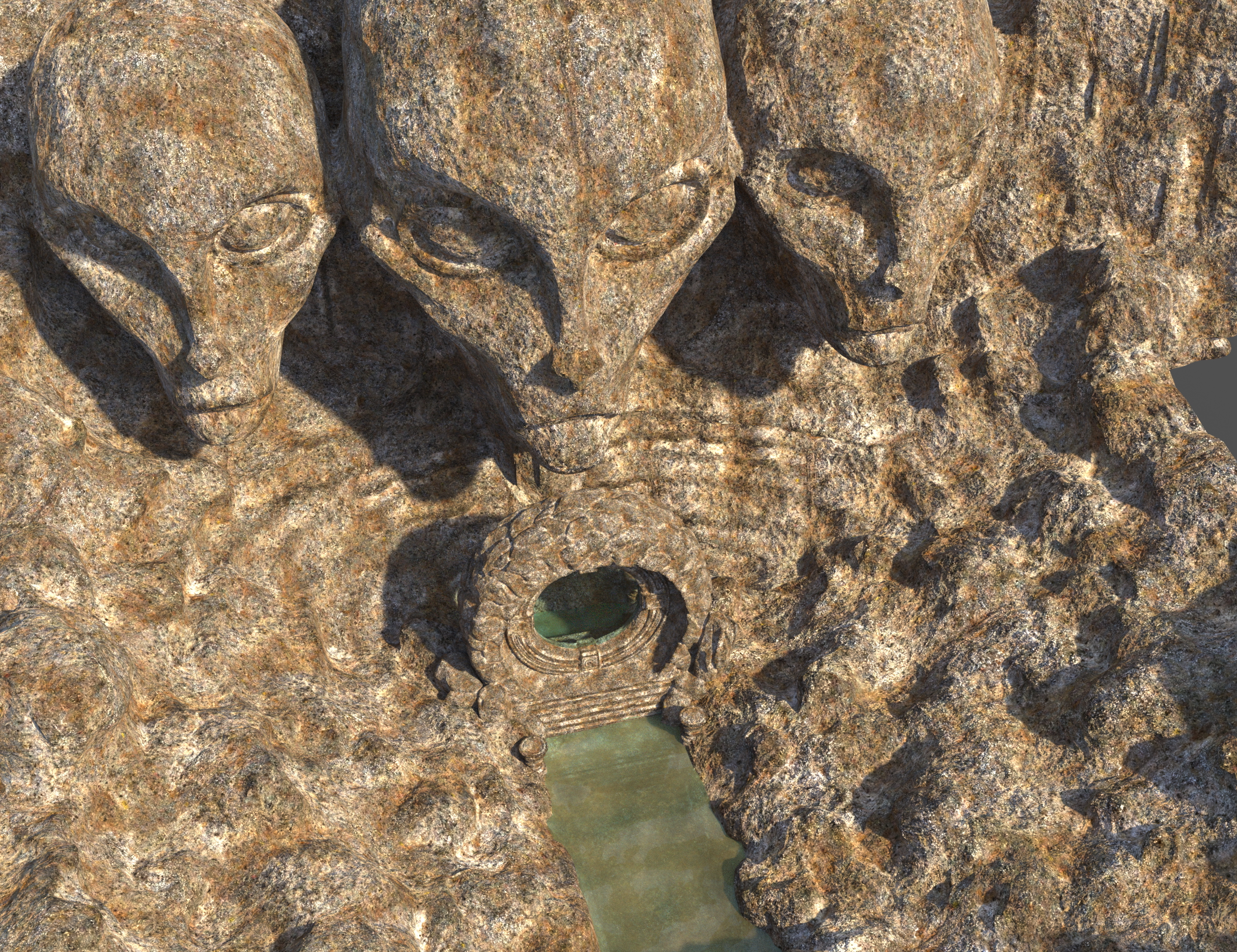 Alien Rushmore | Daz 3D