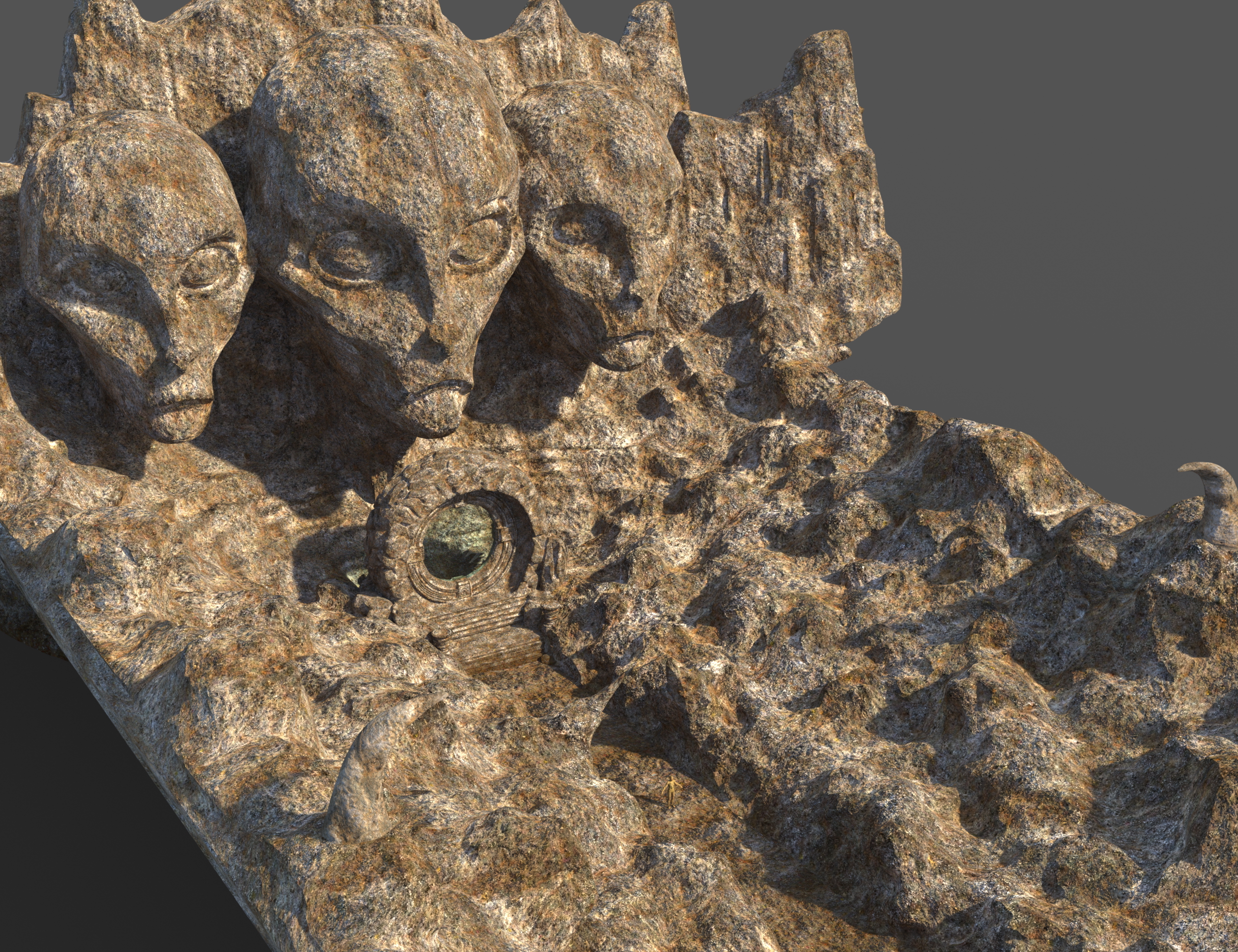 Alien Rushmore | Daz 3D