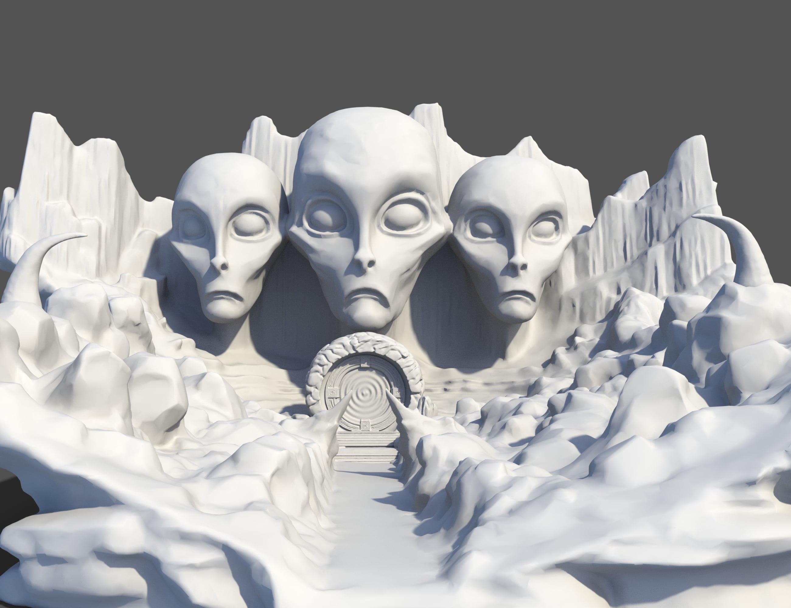 Alien Rushmore | Daz 3D