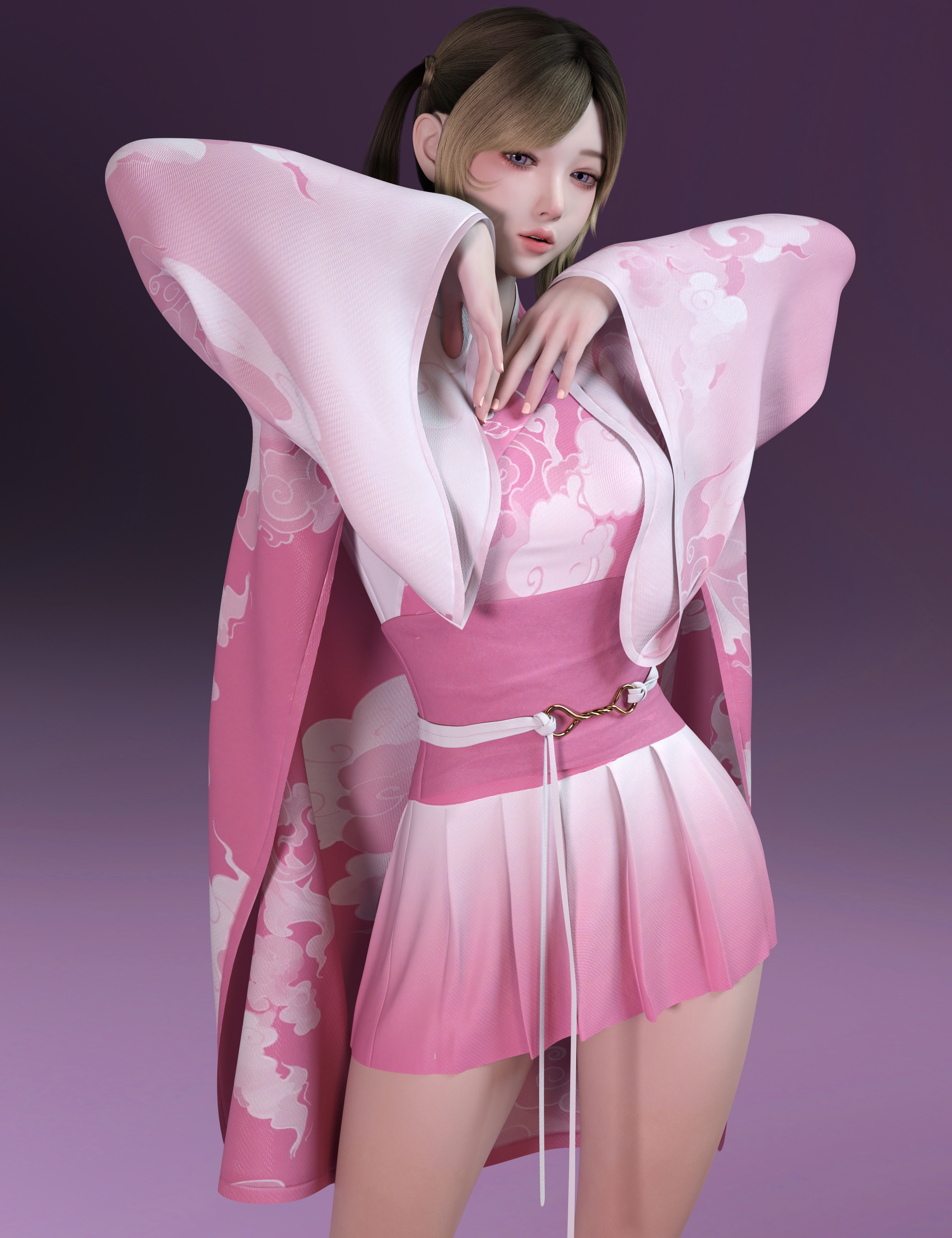 dForce Traditional Style Clothing Outfit for Genesis 9 | Daz 3D