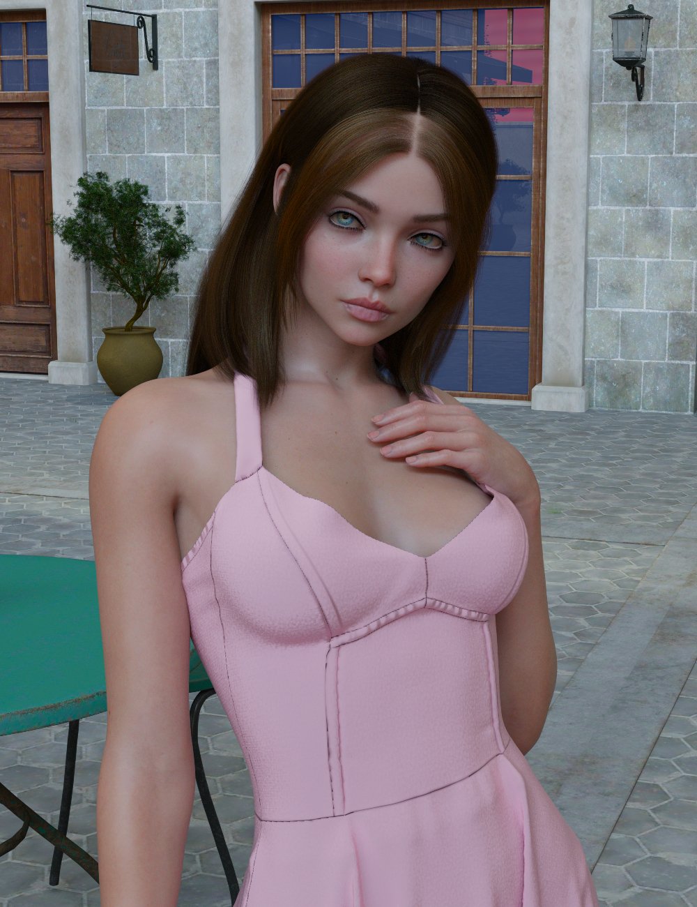 MGAB Nicolle HD for Genesis 9 | Daz 3D