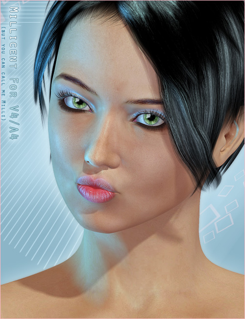 Millicent for V4/A4 | Daz 3D
