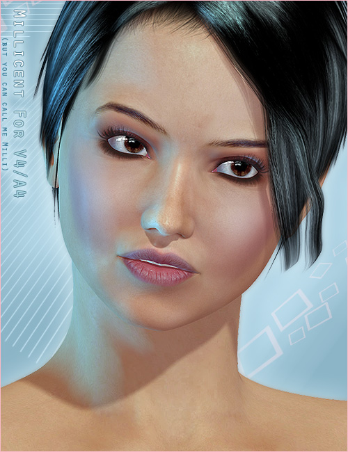 Millicent for V4/A4 | Daz 3D