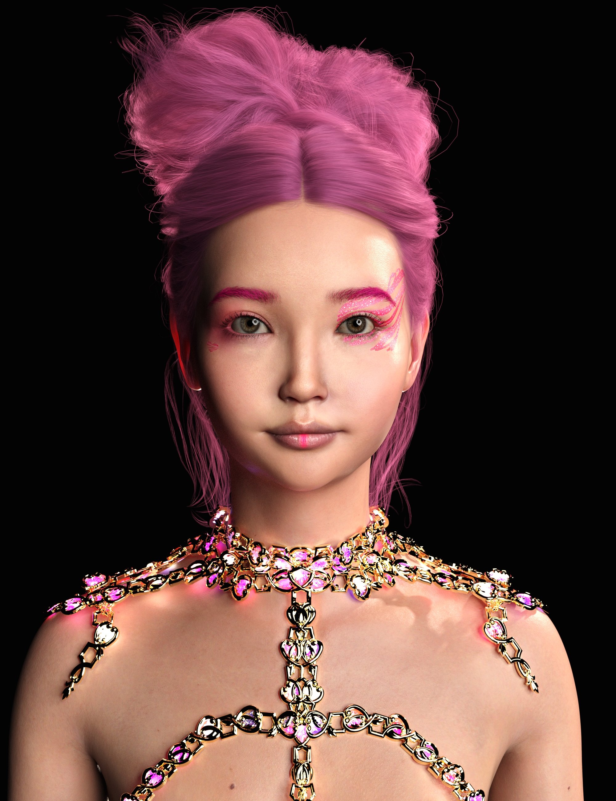 T3d Naoko for Genesis 9 Feminine | Daz 3D
