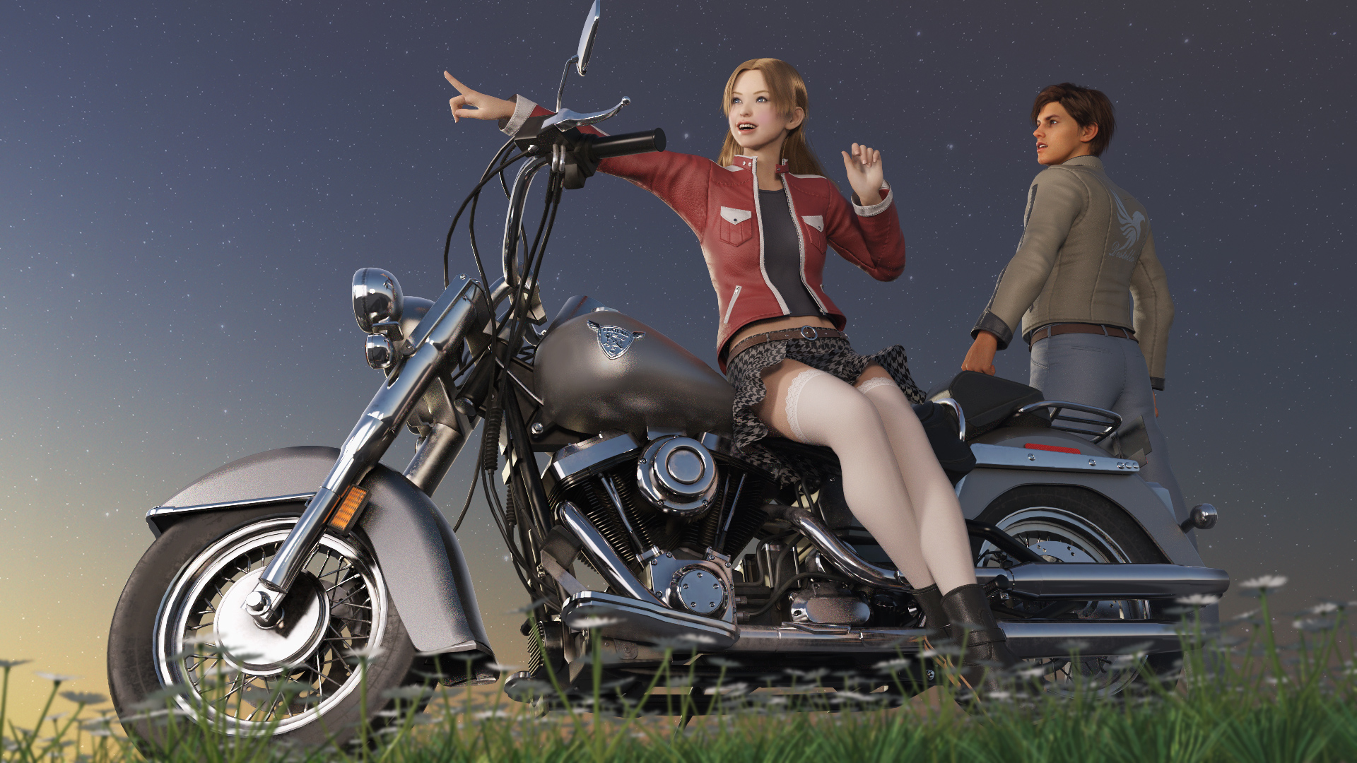 SVM's Rider Outfit for Genesis 9, 8.1, and 8 Female | Daz 3D