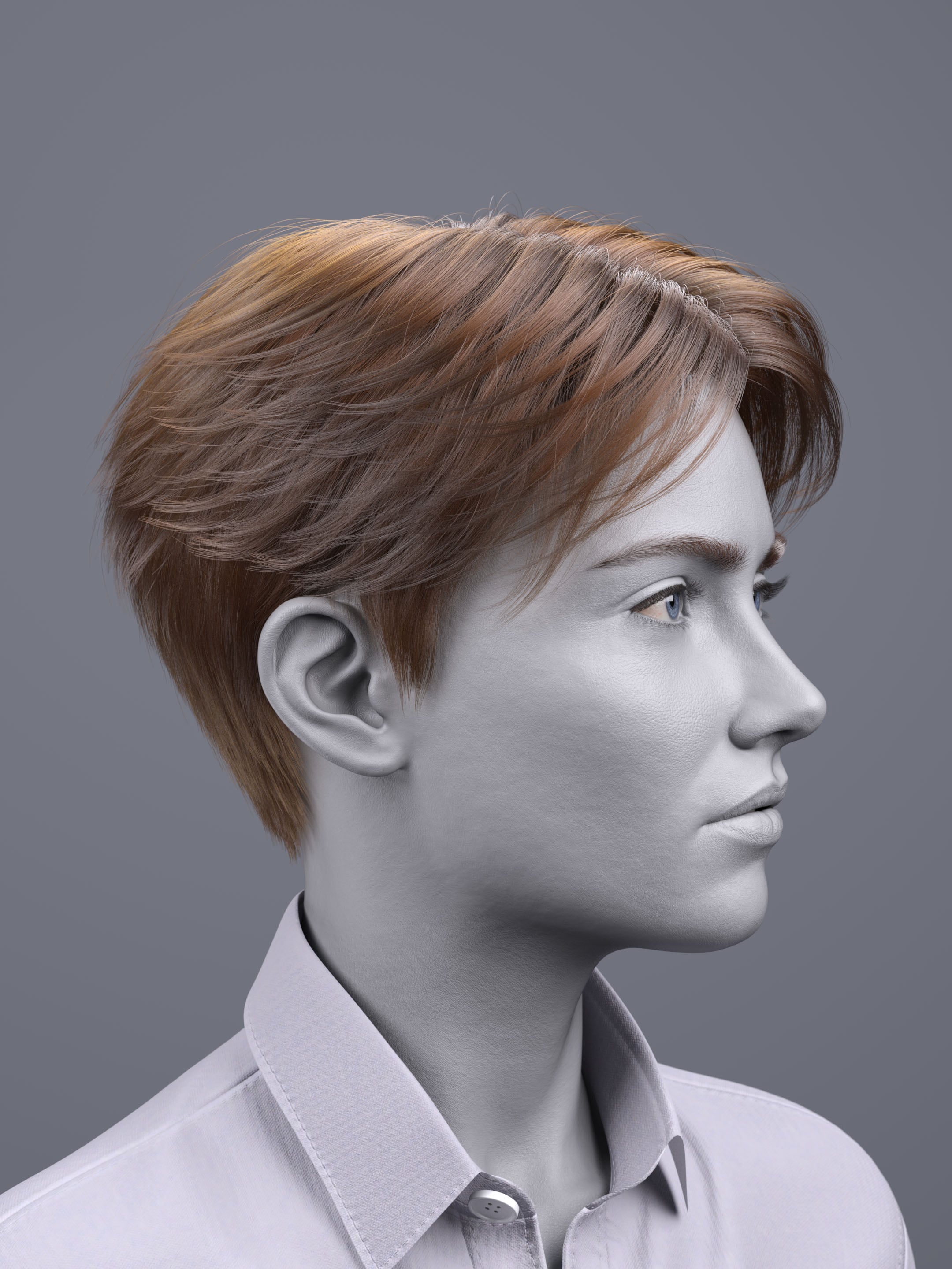 dForce FV Layered Idol Hair for Genesis 9 | Daz 3D