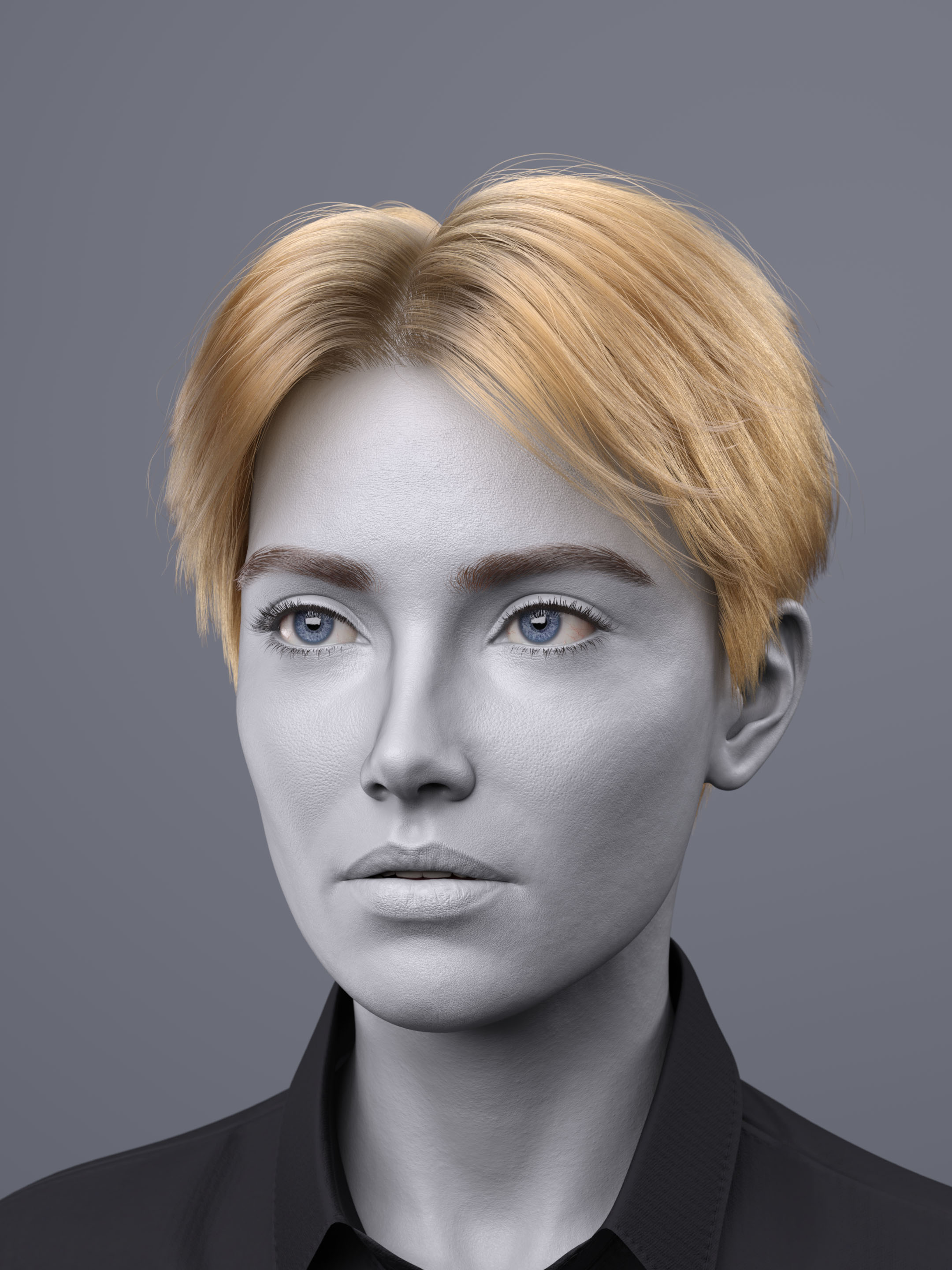 dForce FV Layered Idol Hair for Genesis 9 | Daz 3D