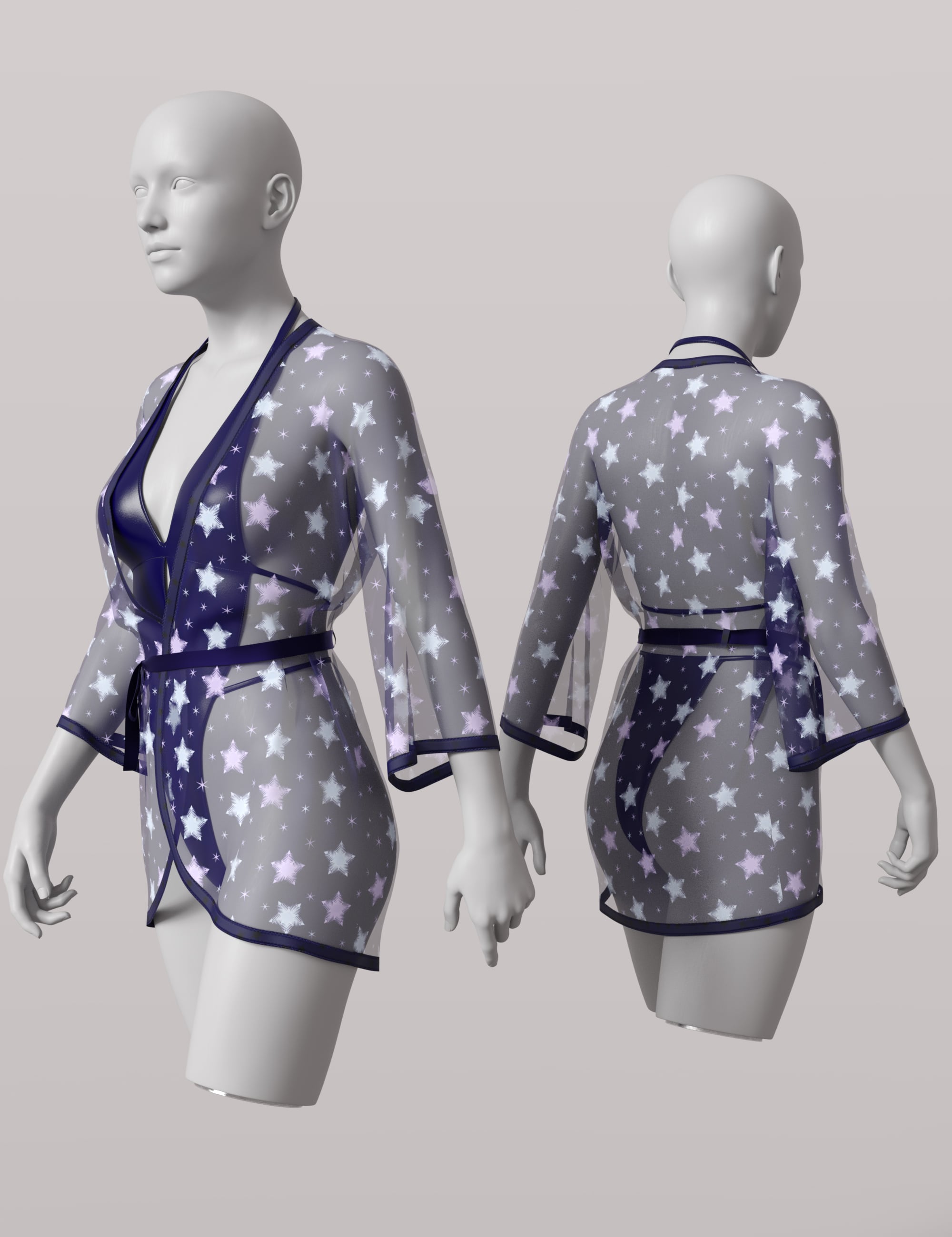 AH dForce Lacy Bloom Outfit For Genesis 9, 8 and 8.1 Female | Daz 3D