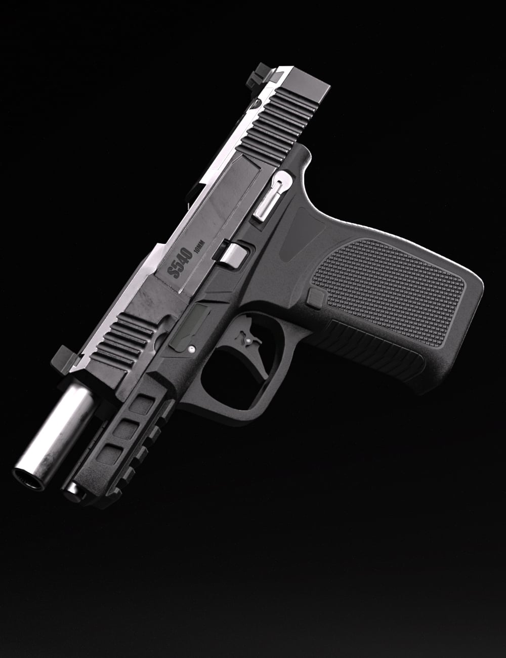 PFL S540 Pistol | Daz 3D