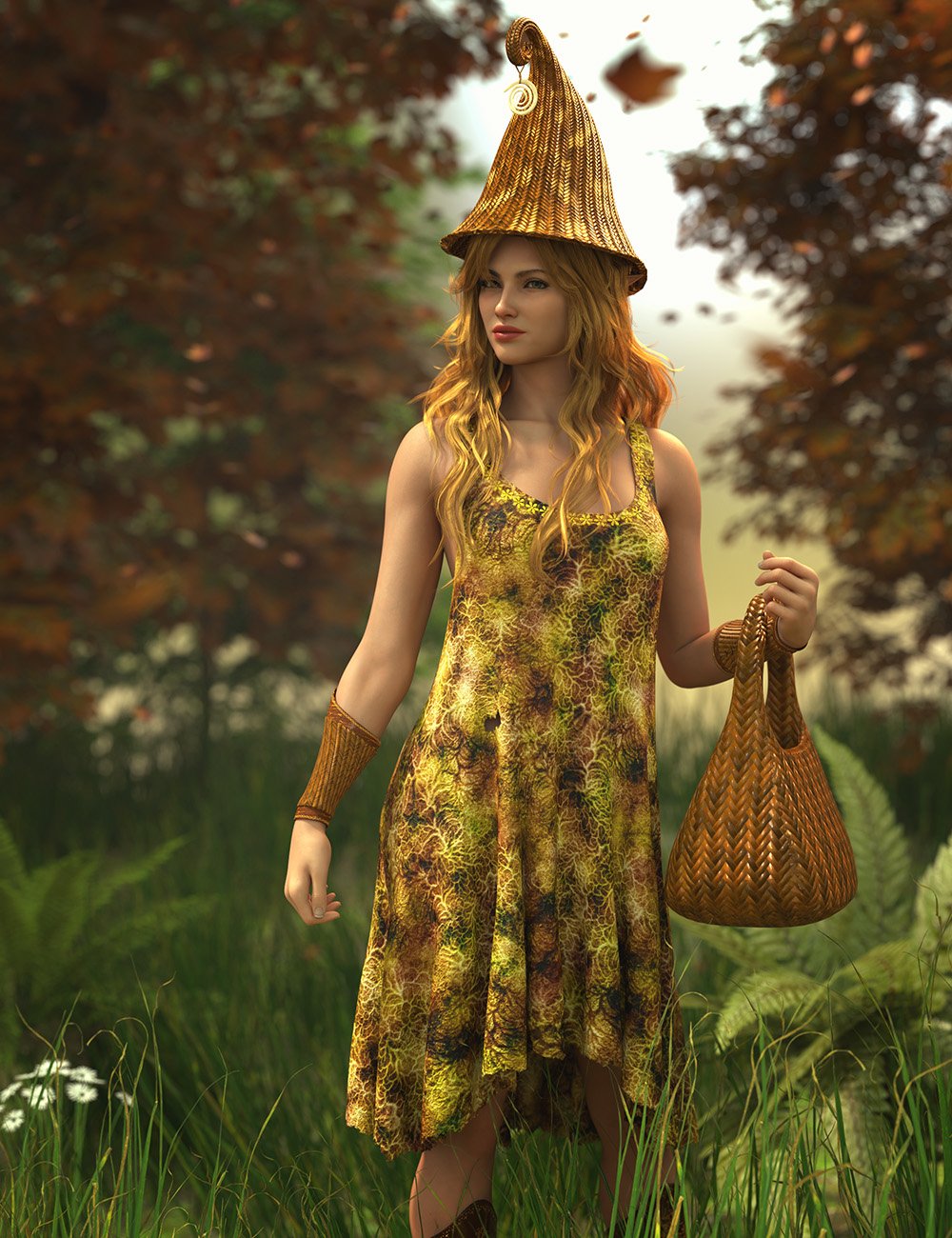 dForce Willow Wisp Wear for Genesis 9 | Daz 3D