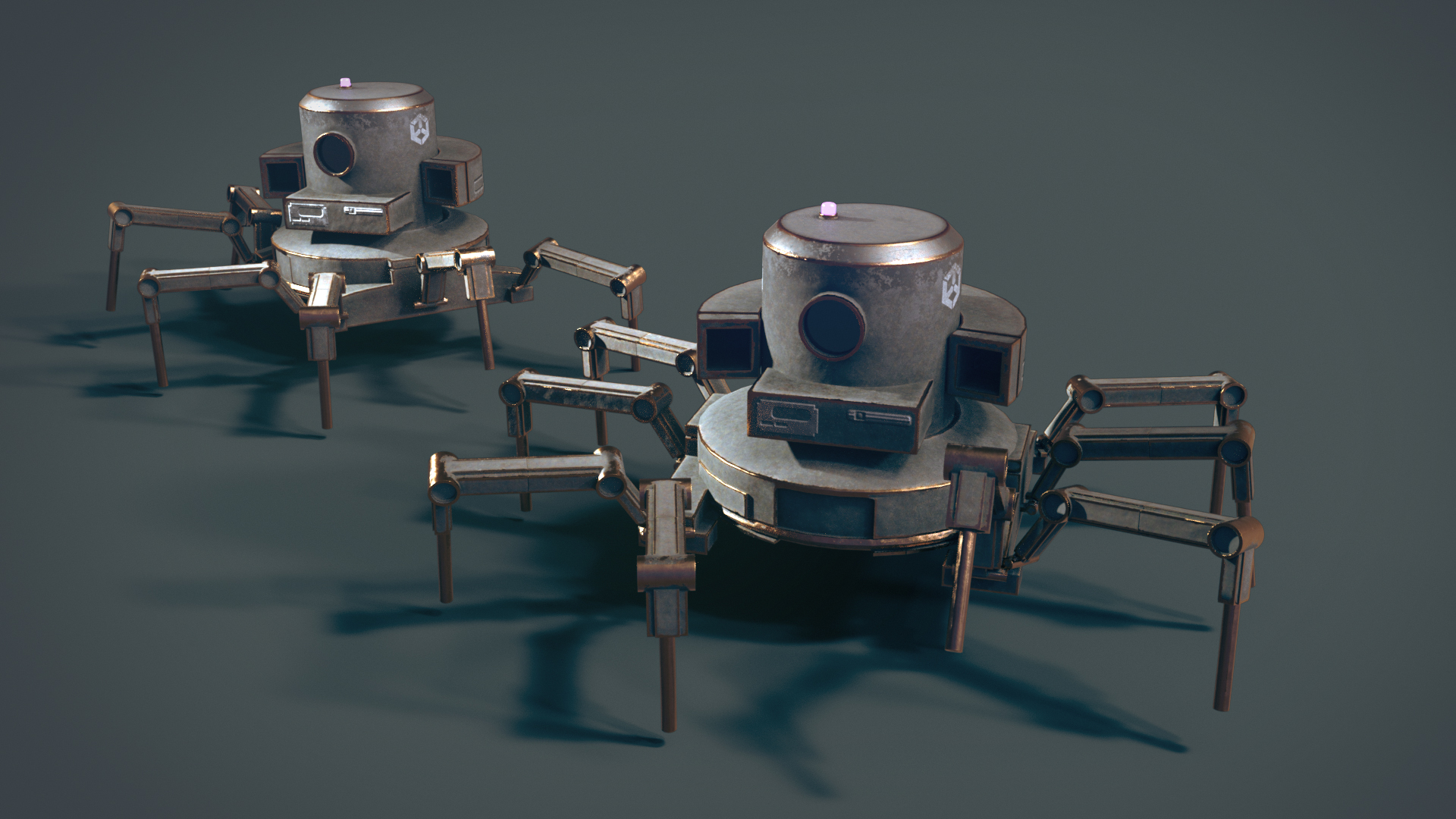 PSHR Scifi Hatch Robots | Daz 3D