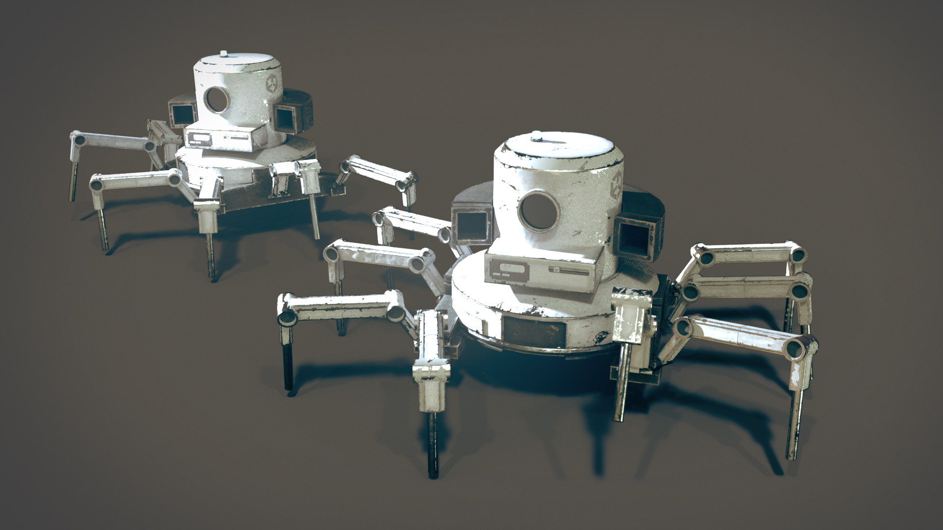 PSHR Scifi Hatch Robots | Daz 3D