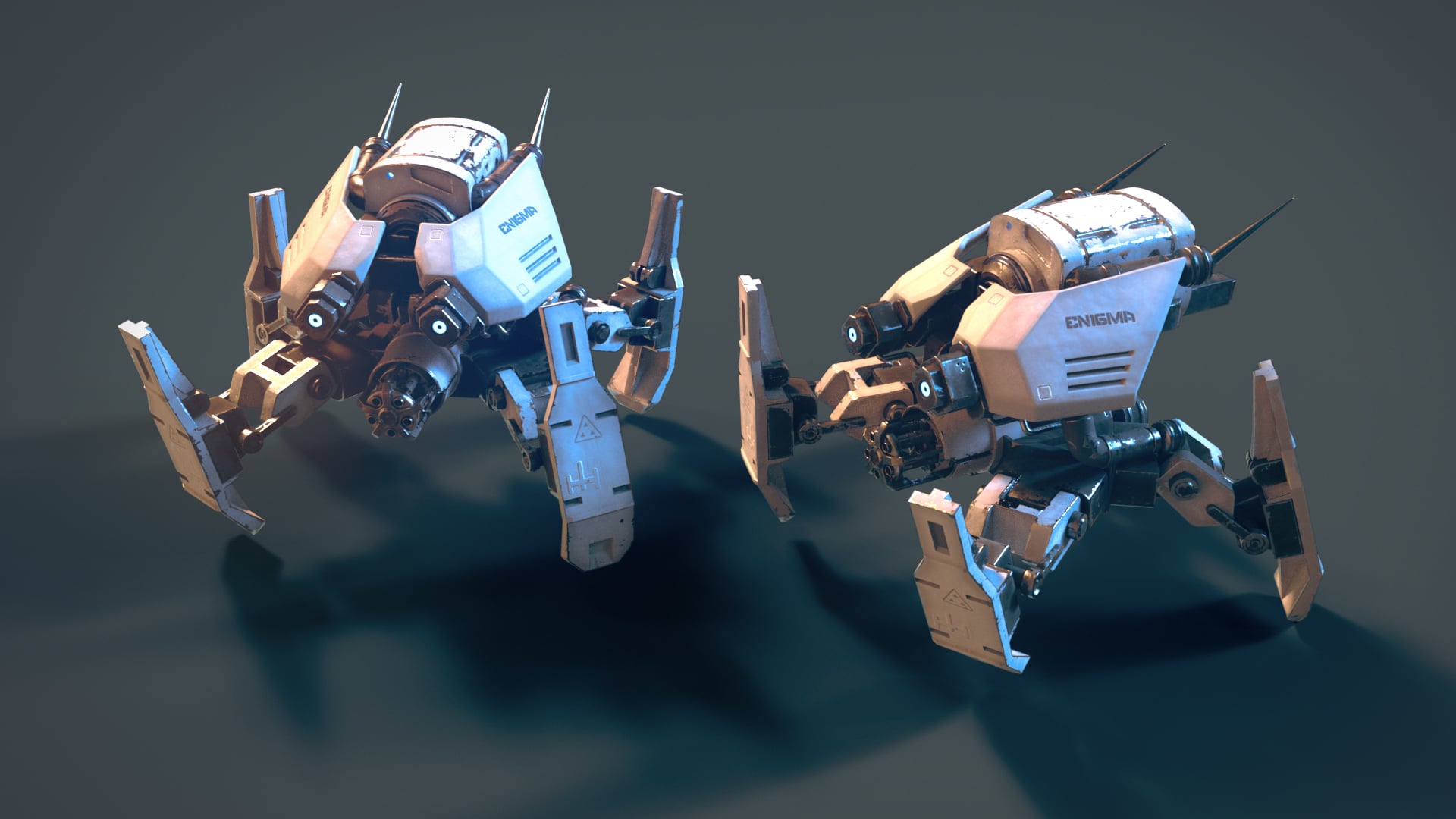 PSHR Scifi Hatch Robots | Daz 3D