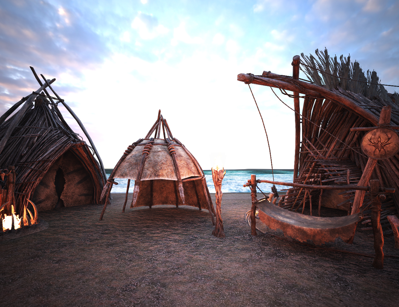 XI Native Settlement | Daz 3D