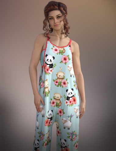 dForce Layz Dayz for Genesis 9 and 8 Female | Daz 3D