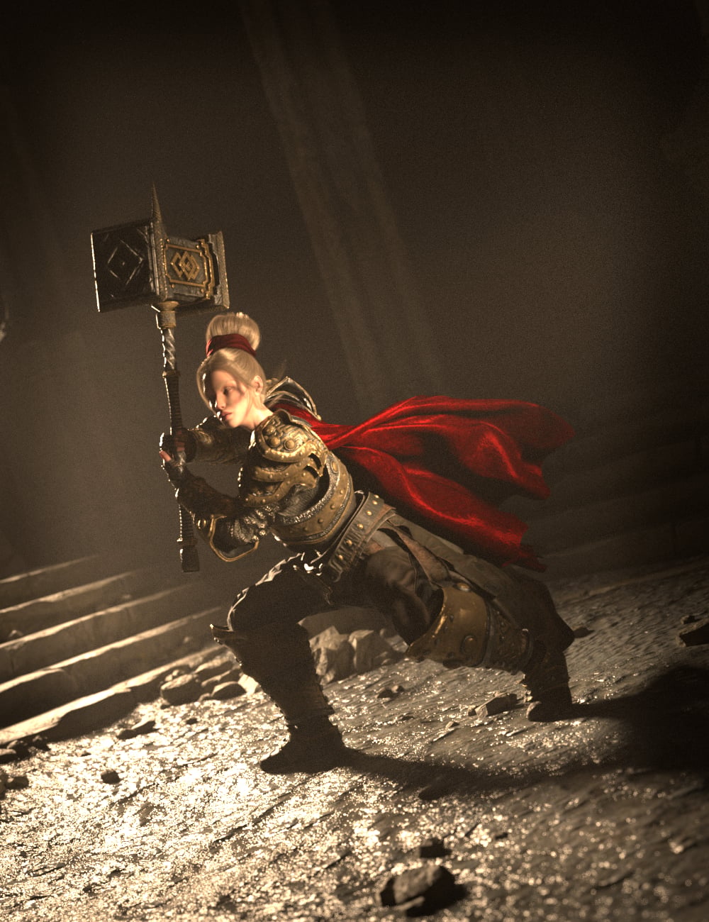 SY dForce Capes and Cloaks II Genesis 9 | Daz 3D
