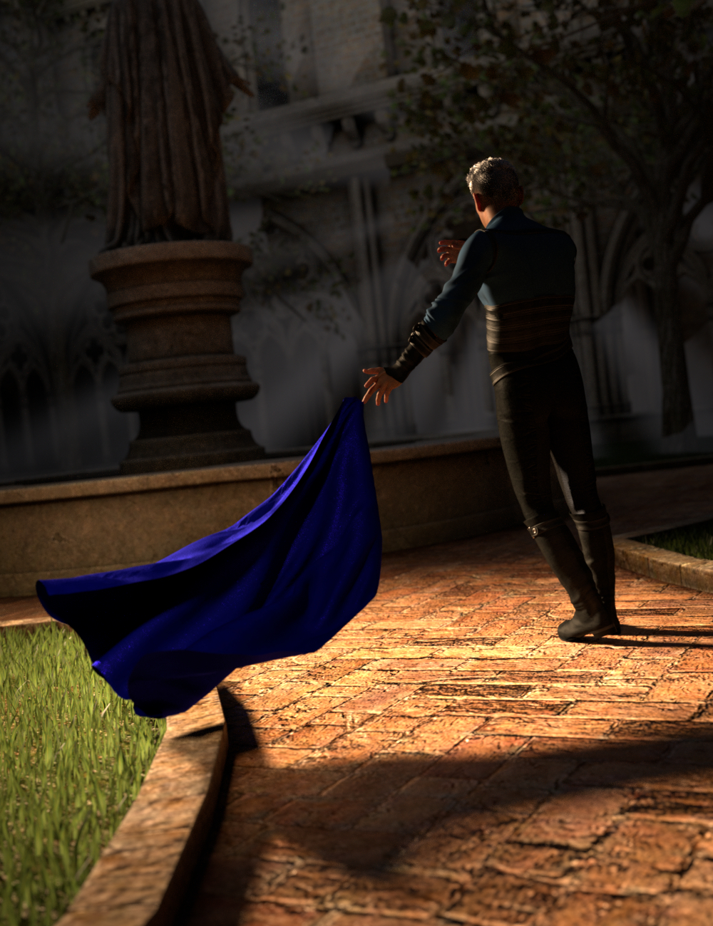 SY dForce Capes and Cloaks II Genesis 9 | Daz 3D