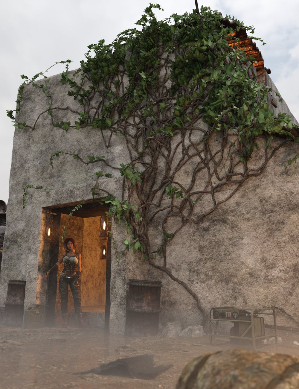 Post Apocalyptic Bunkers 2 | Daz 3D