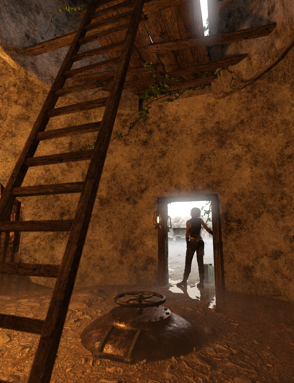 Post Apocalyptic Bunkers 2 | Daz 3D