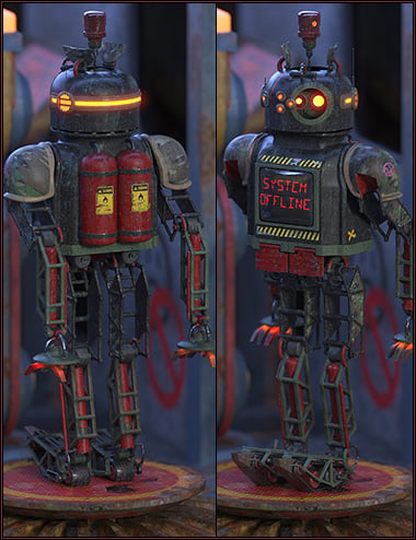 The Cog Regime Robot | Daz 3D