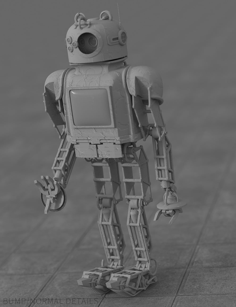 The Cog Regime Robot | Daz 3D