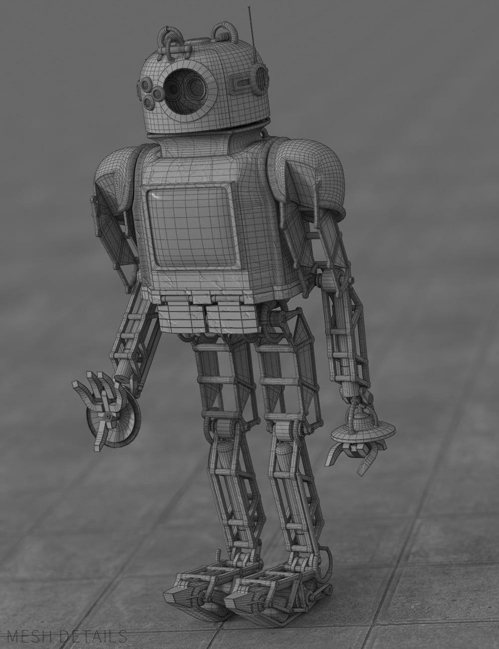 The Cog Regime Robot | Daz 3D