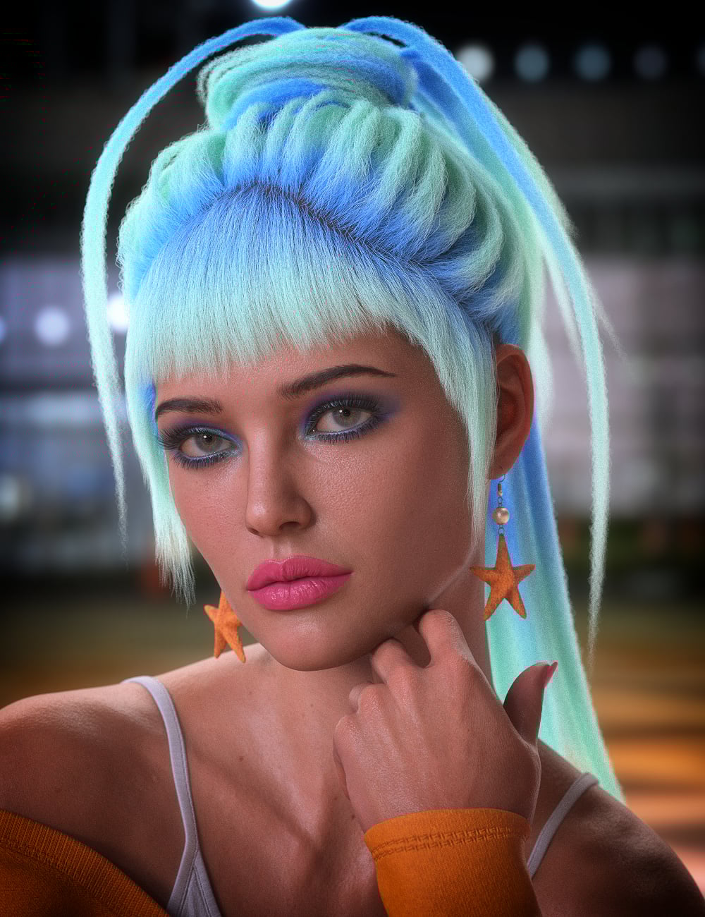 OmniHair Pastel Shaders | Daz 3D