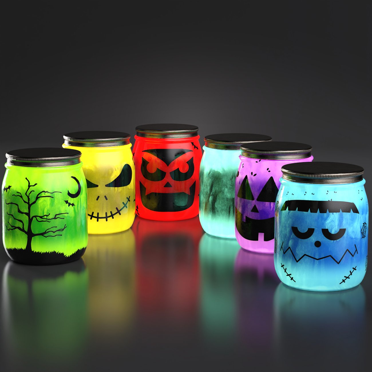 CGI Jar Lanterns Props | Daz 3D
