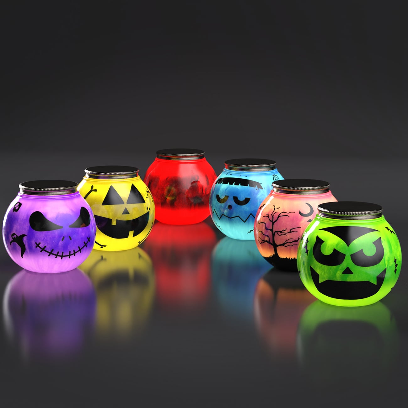 CGI Jar Lanterns Props | Daz 3D