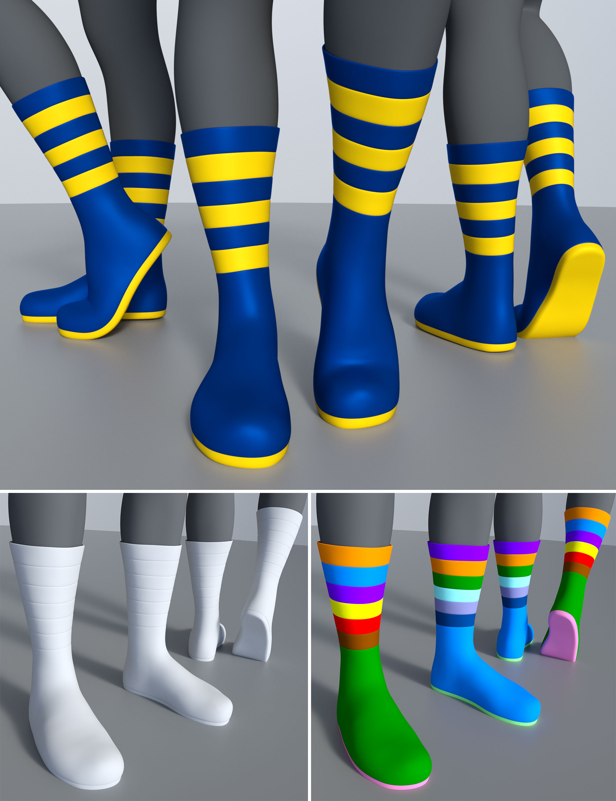 Boots v022 MMKBGenesis 9 | Daz 3D