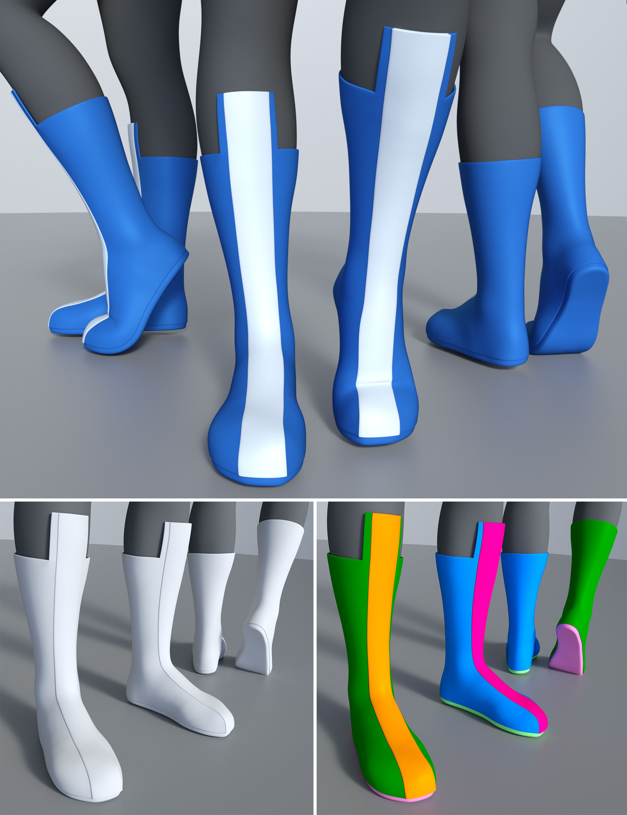 Boots v022 MMKBGenesis 9 | Daz 3D