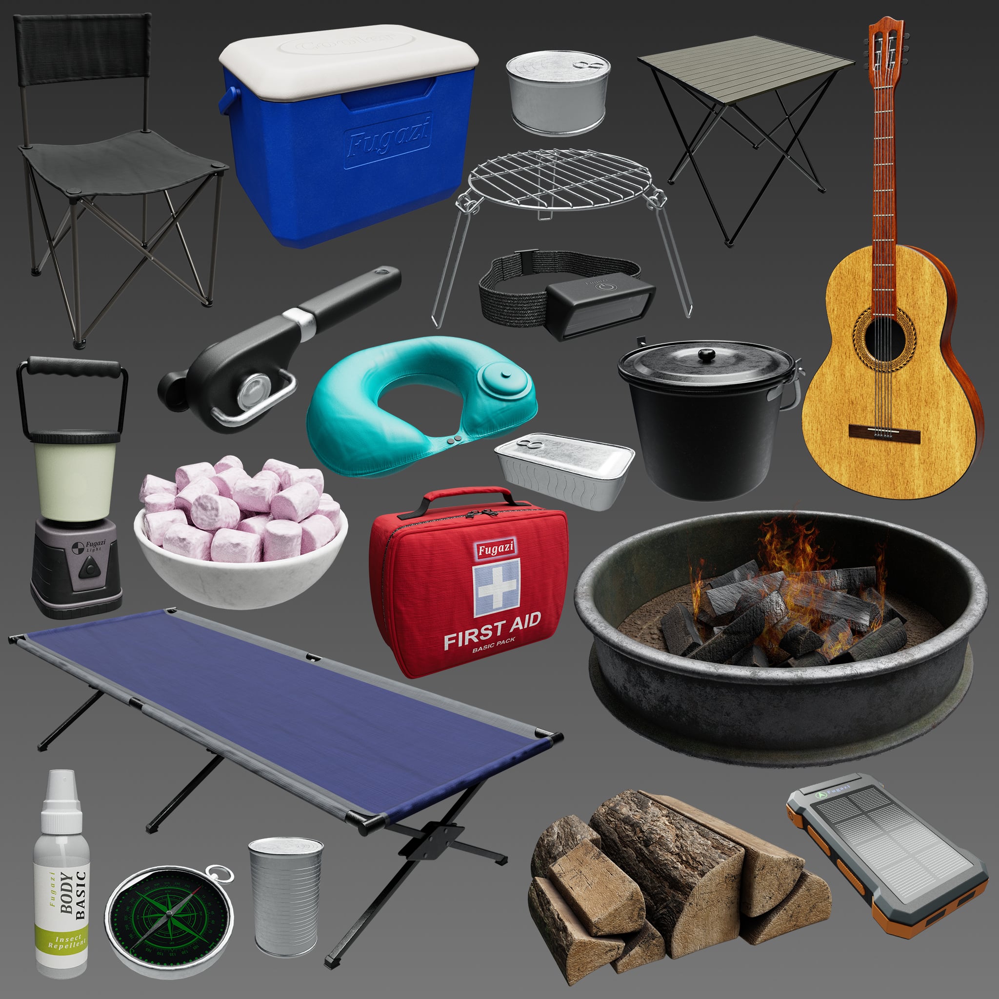 FG Camping Time | Daz 3D