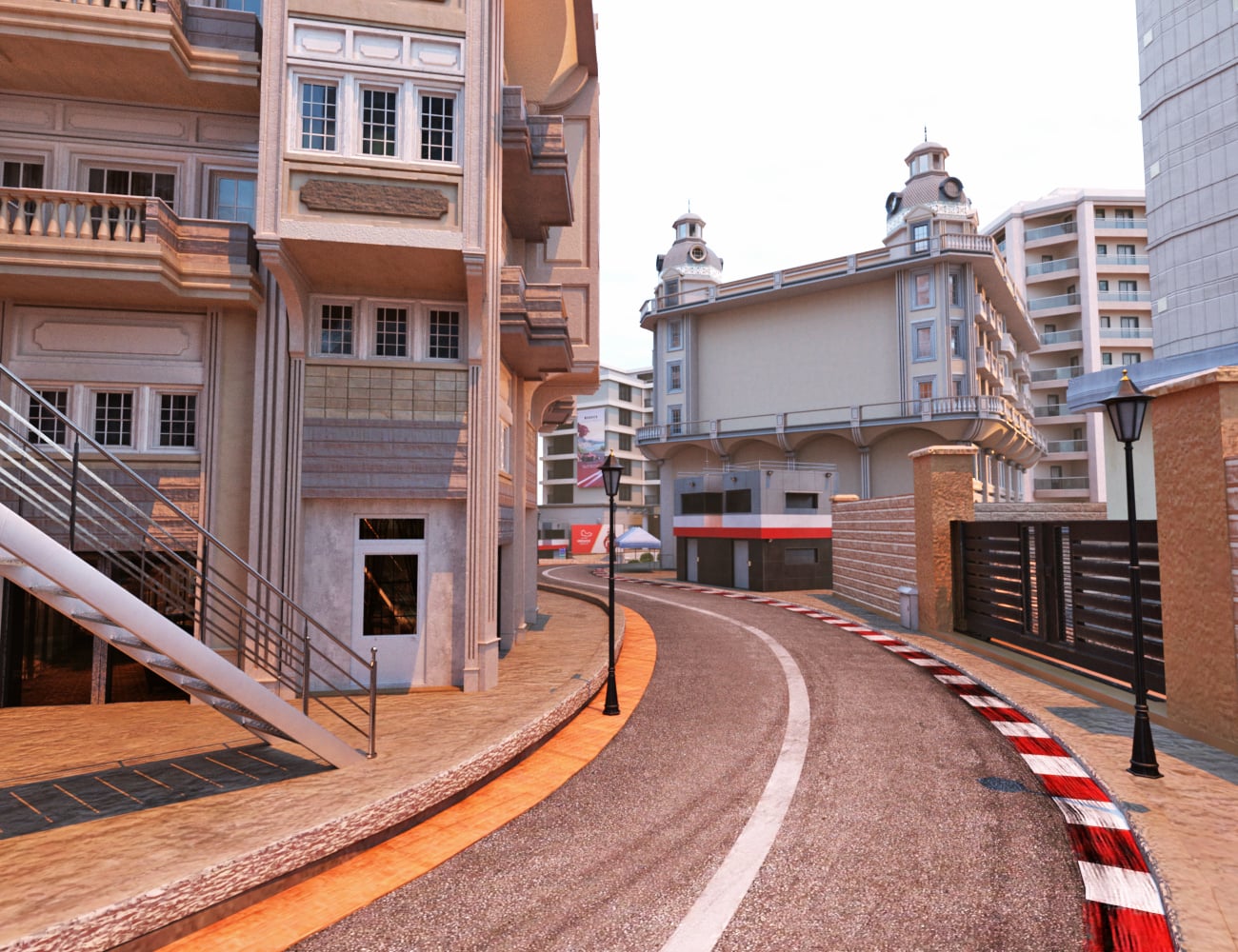 XI Street of Monaco | Daz 3D