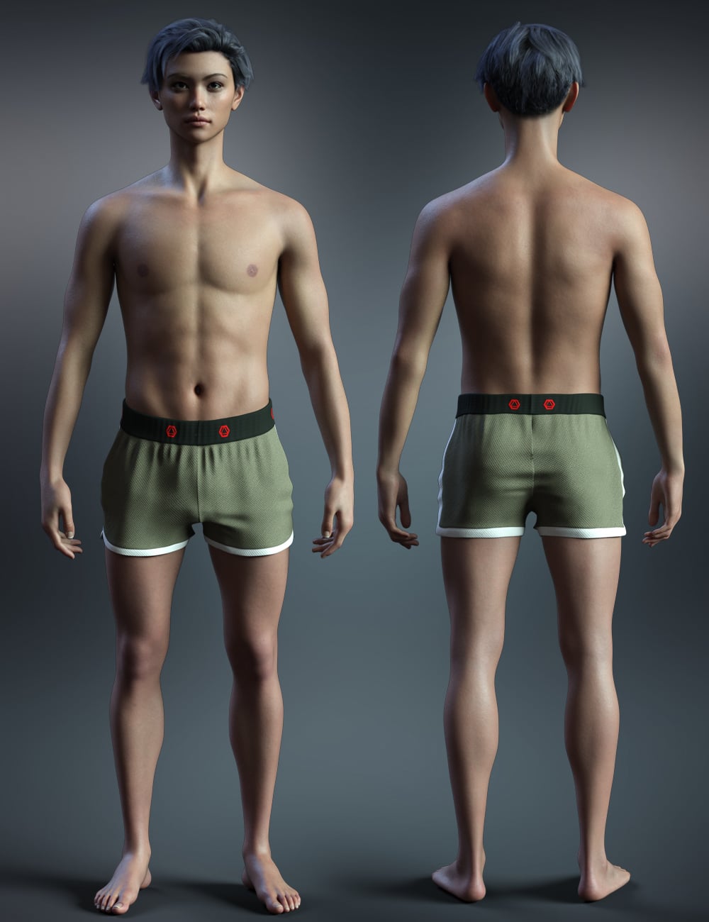 P3D Min-Jun HD for Genesis 9 | Daz 3D