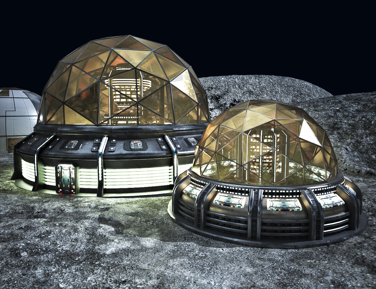 XI Moon Colony | Daz 3D