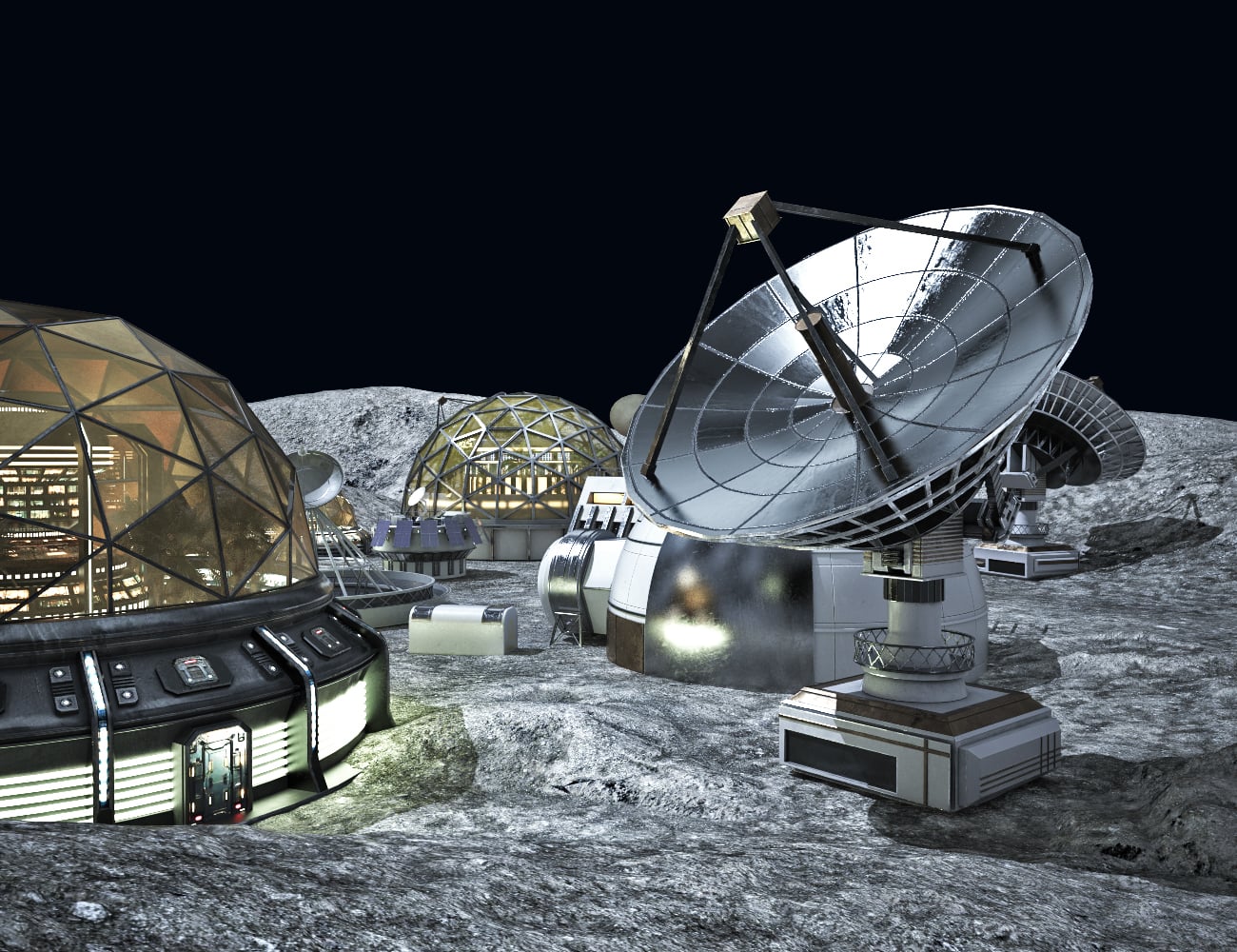 XI Moon Colony | Daz 3D