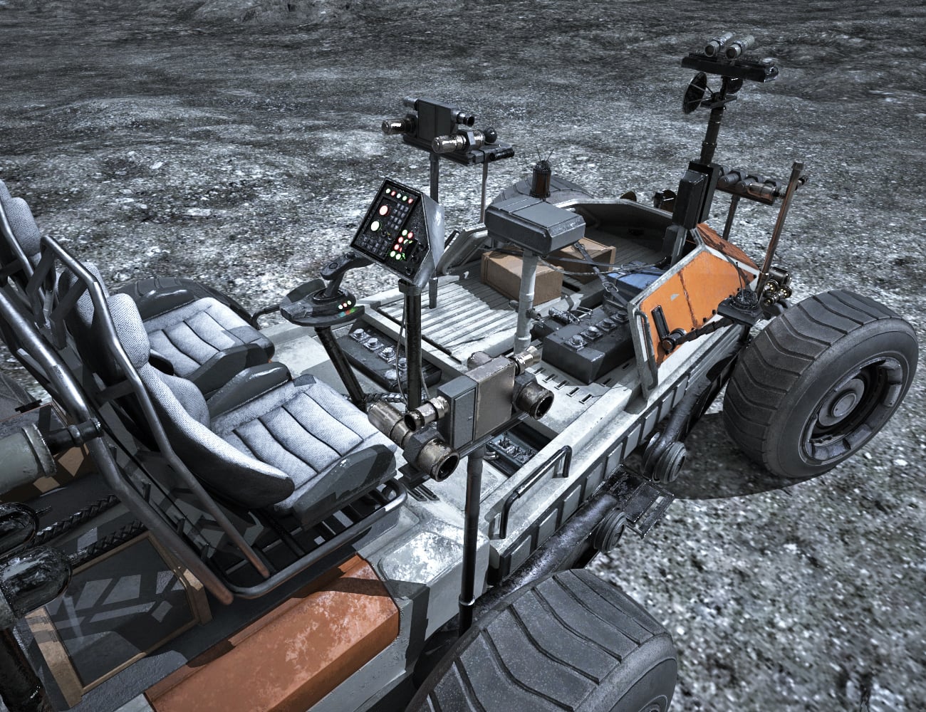 XI Moon Buggy | Daz 3D