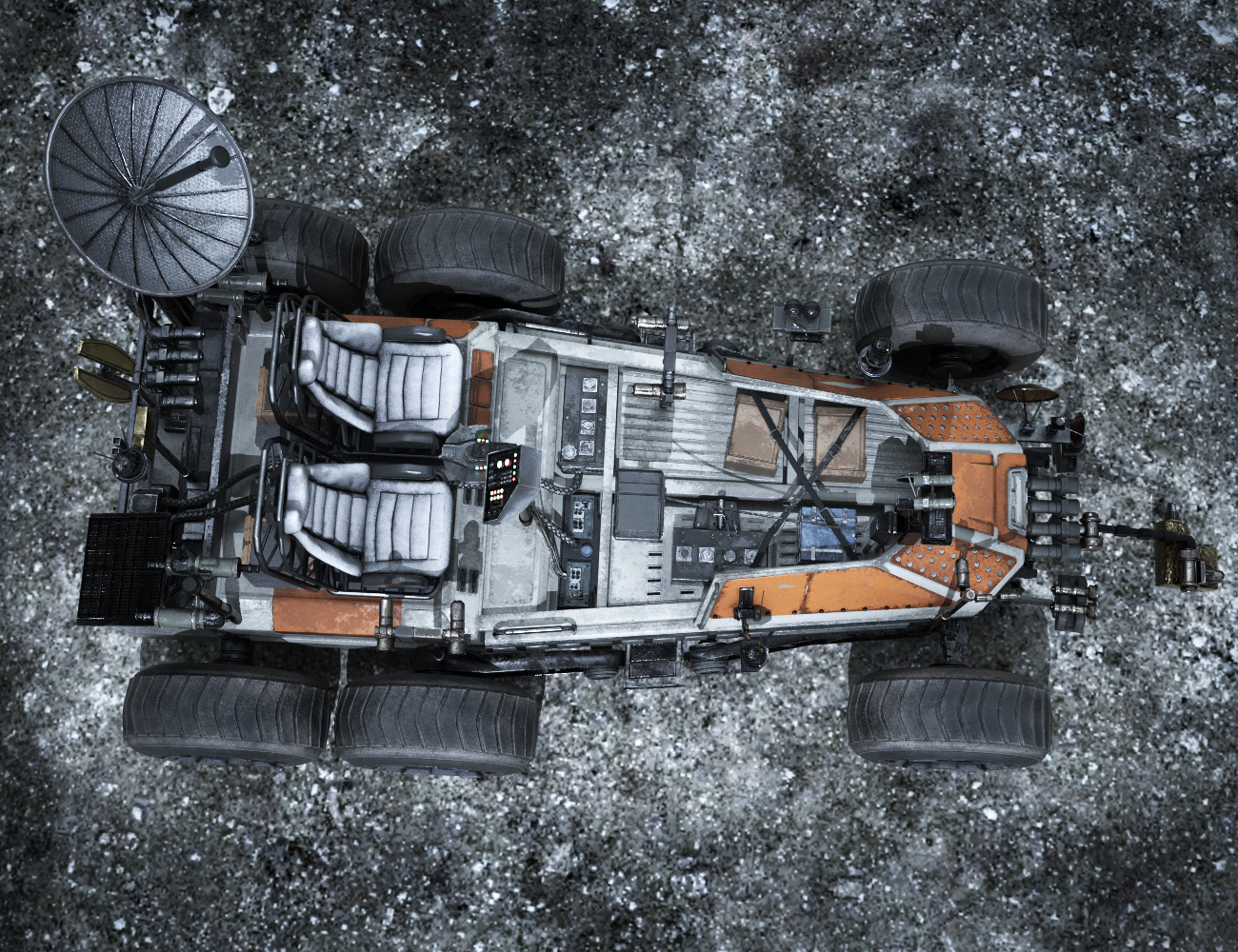 XI Moon Buggy | Daz 3D