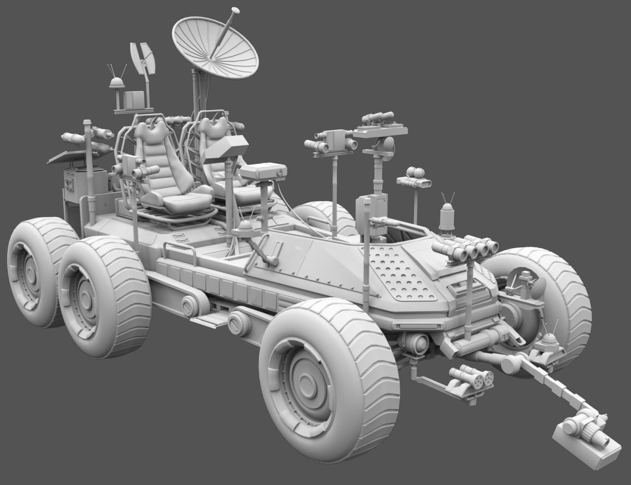 XI Moon Buggy | Daz 3D