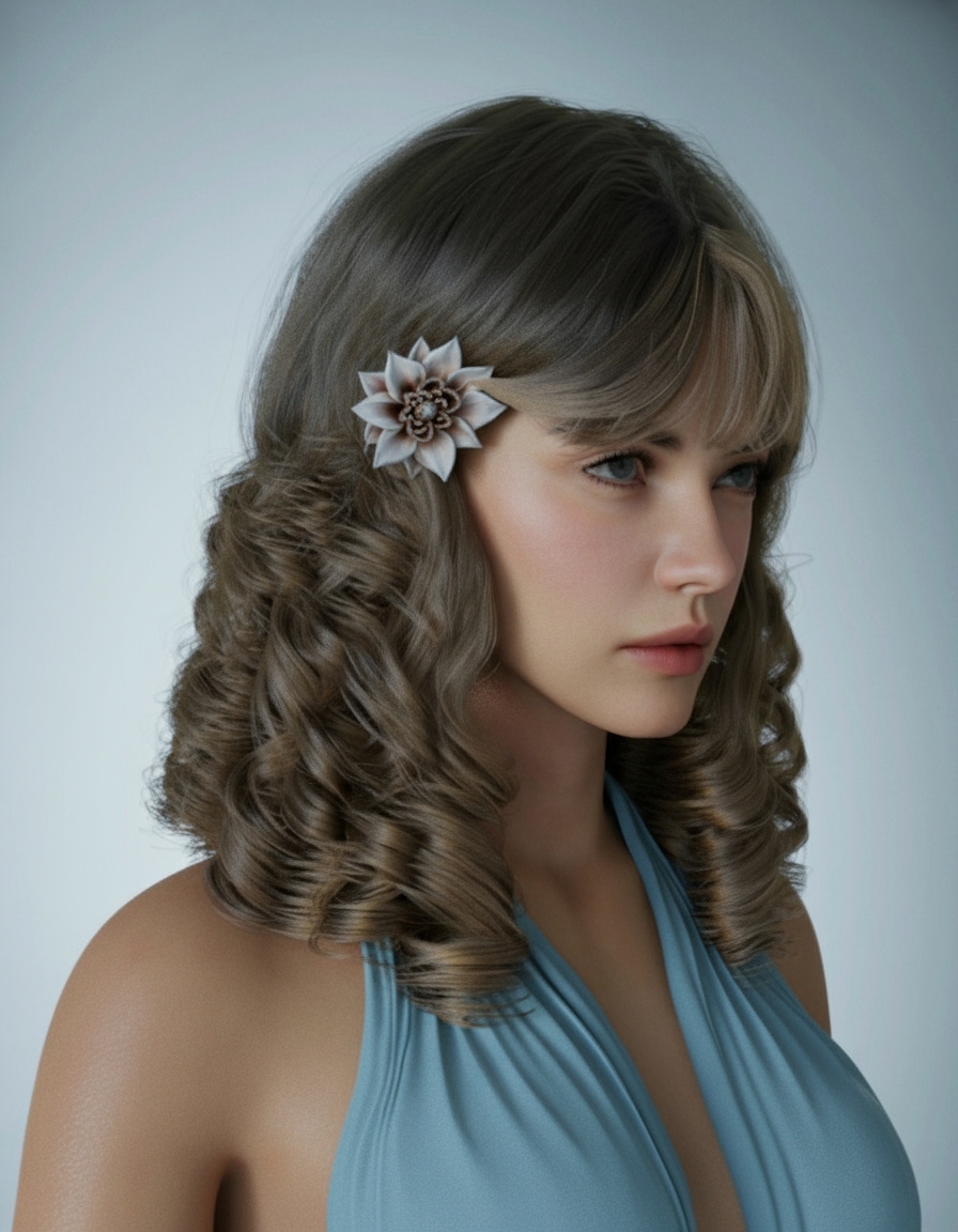 dForce Aureliia Doll Hair For Genesis 9 | Daz 3D