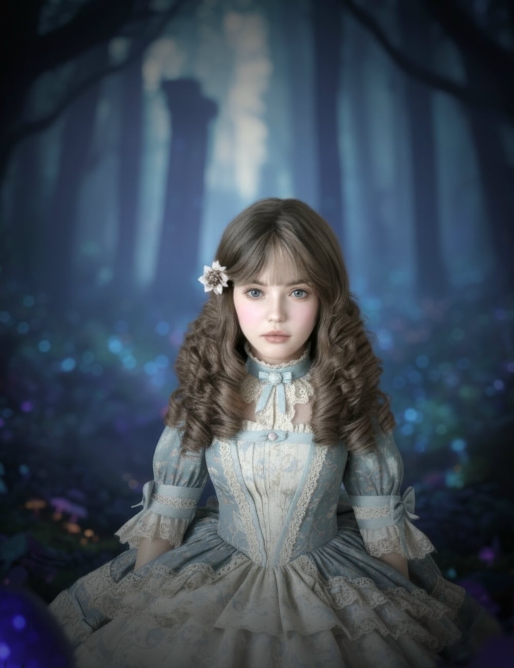 dForce Aureliia Doll Hair For Genesis 9 | Daz 3D
