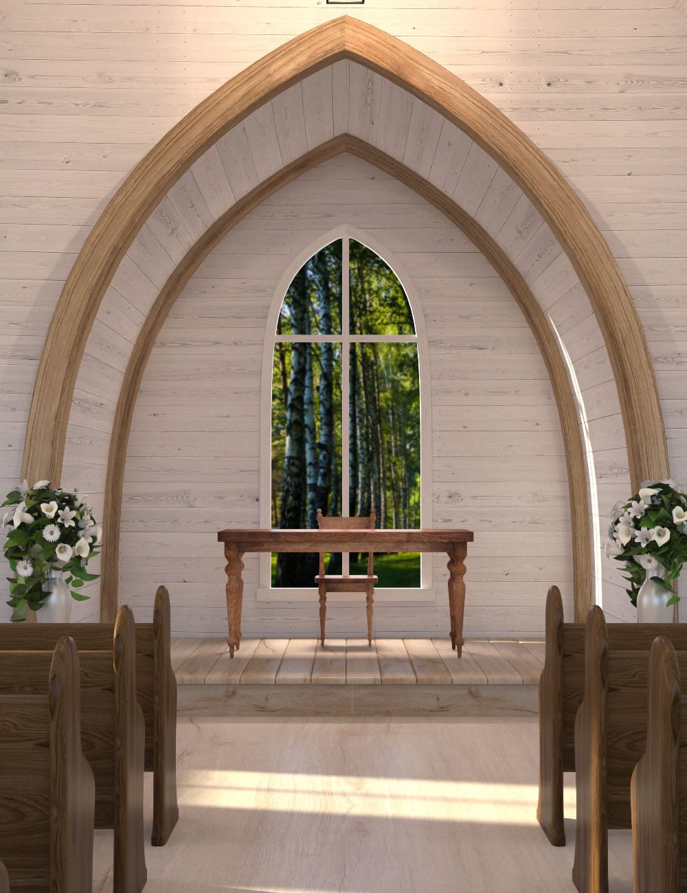 White Arches Bundle | Daz 3D