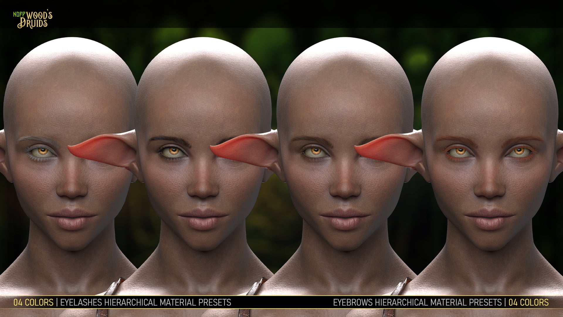NDFP Woods Druids for Genesis 9 | Daz 3D