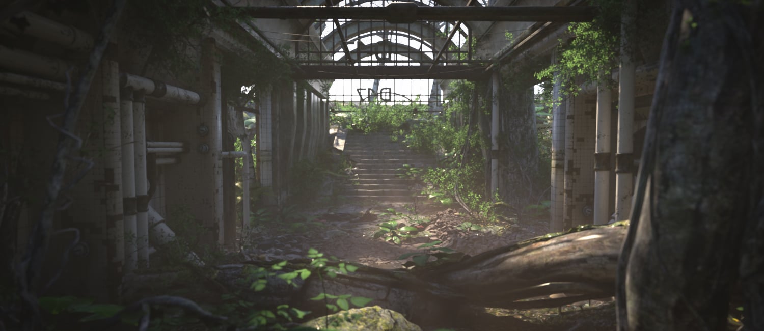 Overgrown Outpost For Ministry And Return To Enchanted Forest | Daz 3D