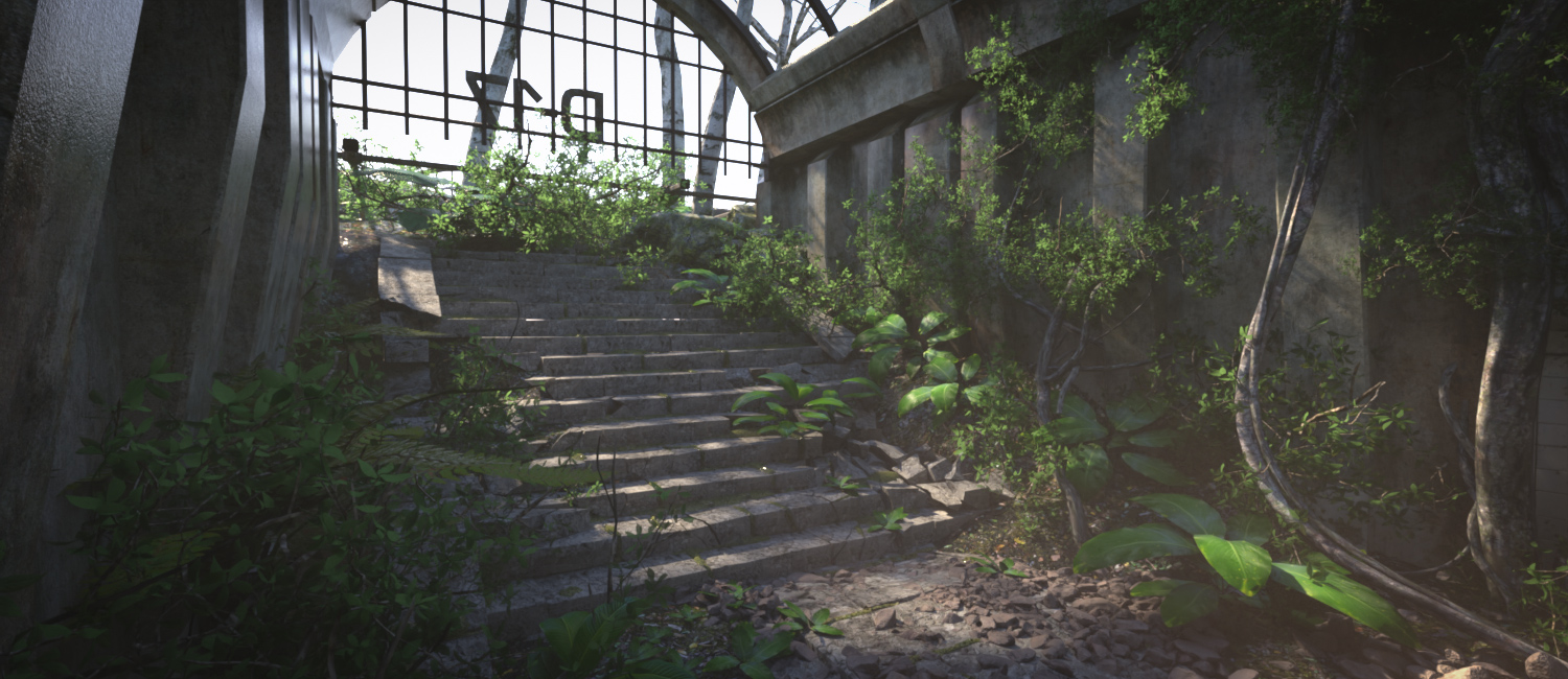 Overgrown Outpost For Ministry And Return To Enchanted Forest | Daz 3D