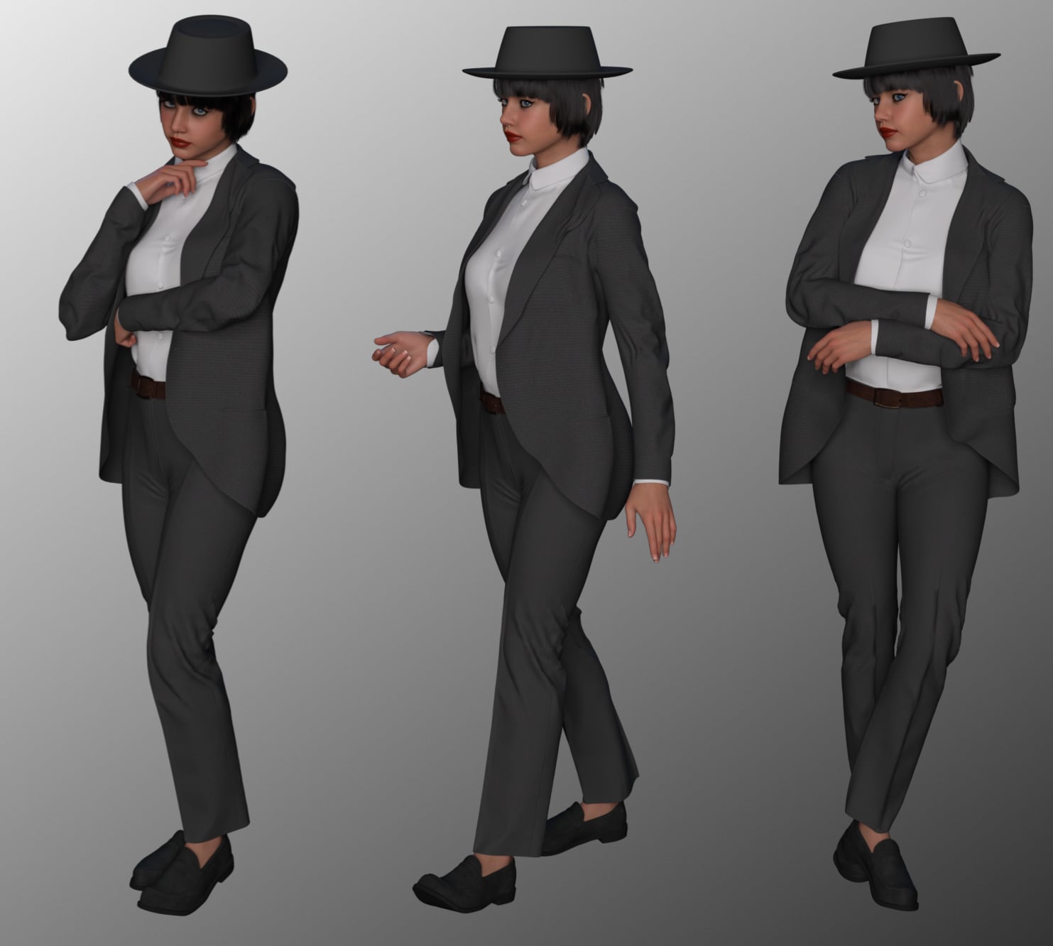 FG Modern Gothic Outfit for Genesis 9 | Daz 3D