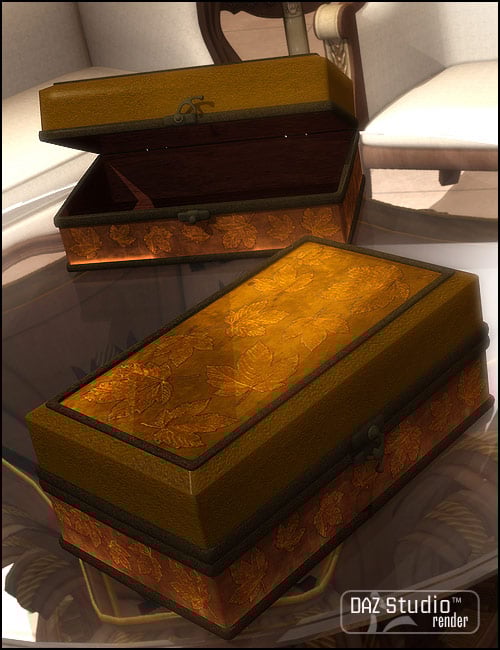 Decorative Boxes | Daz 3D