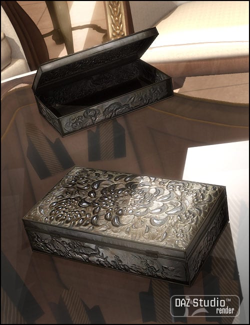 Decorative Boxes | Daz 3D